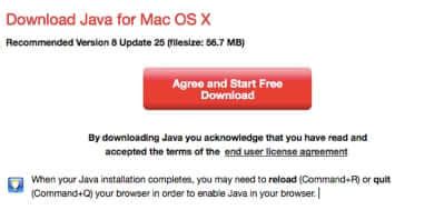 Image result for Java Runtime Environment Mac OS X