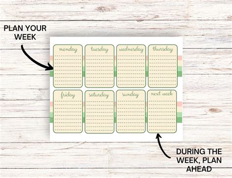 Image result for Basic Weekly Planner Printable