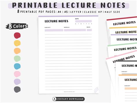 Image result for College Lecture Notes