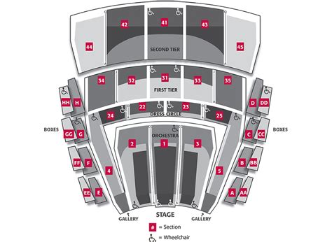 Image result for Seattle Opera Seating-Chart