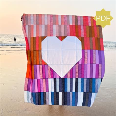 Image result for Easy Heart Quilt Pattern