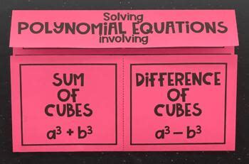 Image result for Writing Polynomial Functions as Difference of Cubes