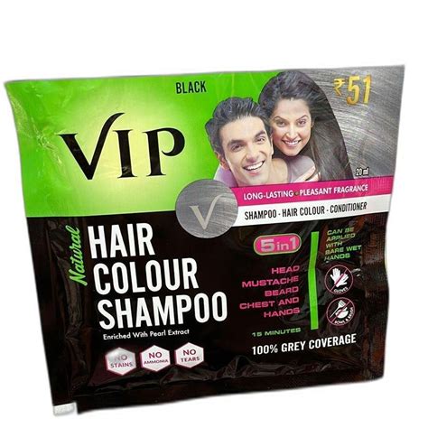 Image result for Using VIP Shampoo Hair Color