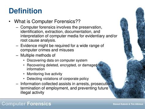 Image result for Computer Forensics Definition