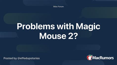 Image result for Problem Magic Mouse 2