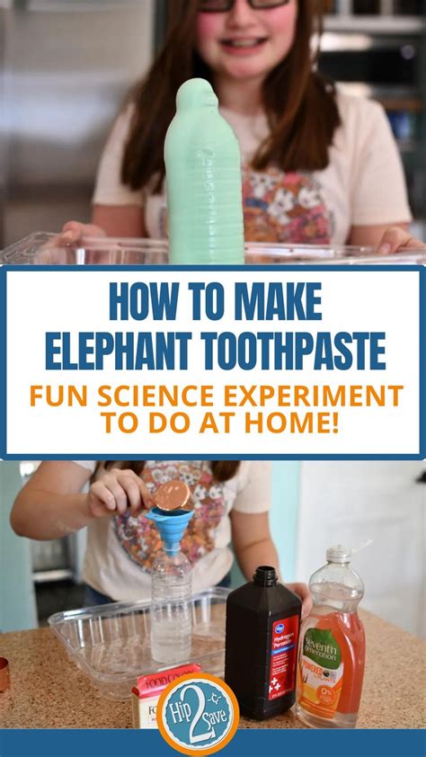 Image result for How to Make Elephant Toothpaste Easy Steps