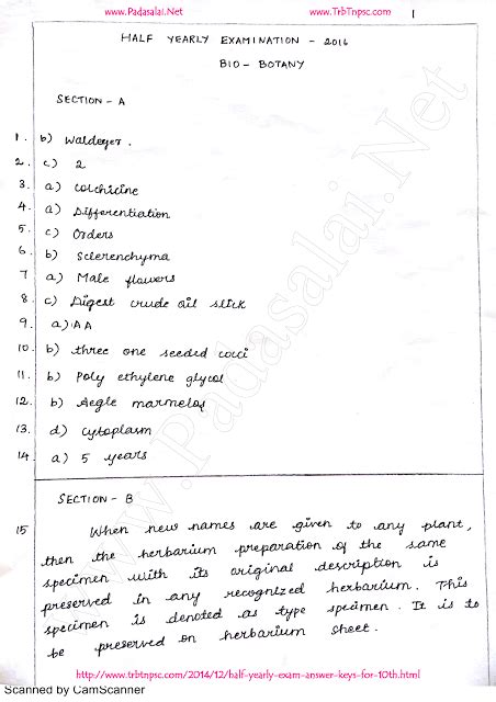 Image result for 12th Botany Important Question with Answer