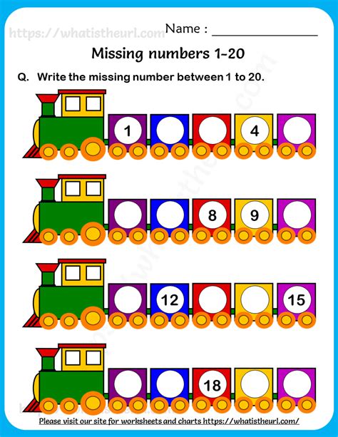 Image result for Identifying Missing Numbers in Numberic Test