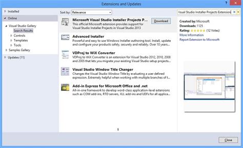 Image result for Windows Studio Installer
