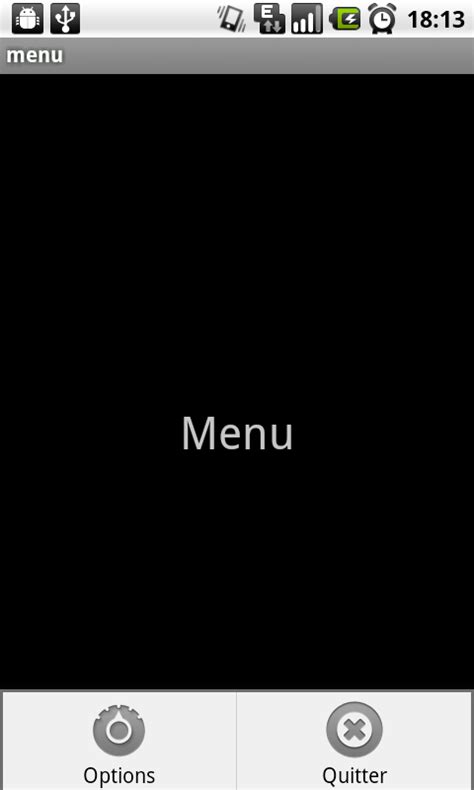 Image result for Android Studio Faire Un Menu Avec Items