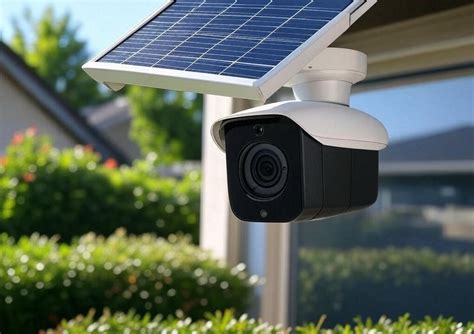 Image result for Solar Power Security Camera with LED Lights