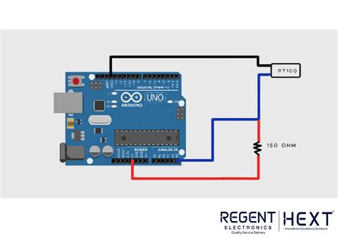 Image result for Arduino 3-Pin Temperature Sensor Connection