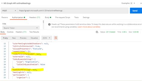 Image result for Online Meeting Graph API