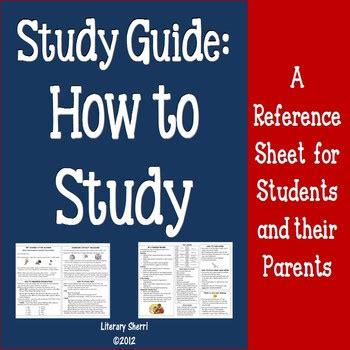 Image result for How to Reference a Study Guide