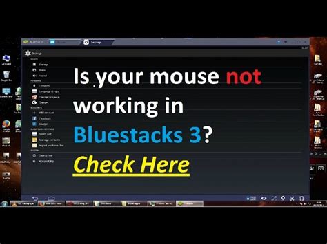Image result for Mouse Problem in BlueStacks