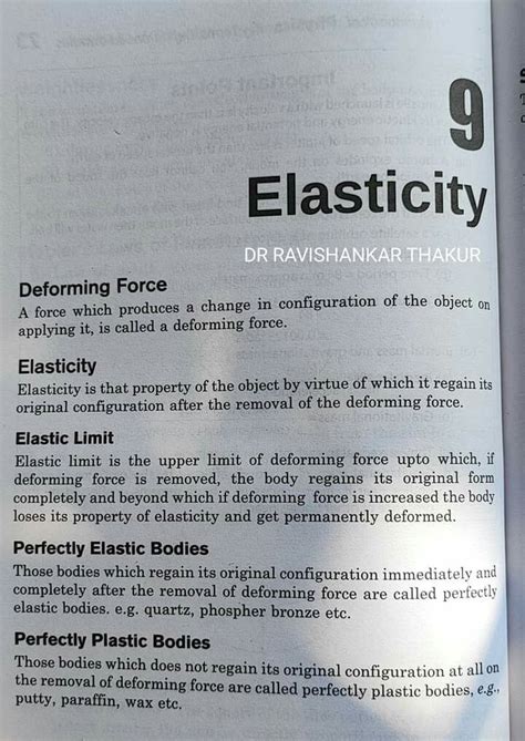 Image result for Basic Physics Elasticity