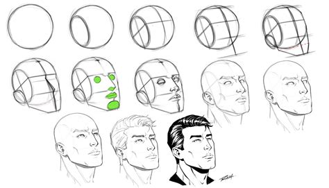 Image result for Head View Drawing Tutorial