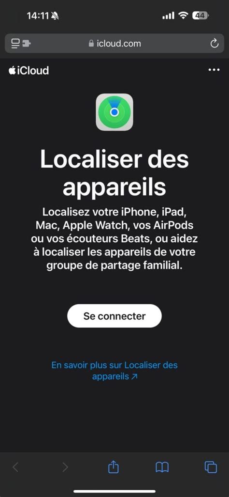 Image result for Localiser un IPhone Perdu