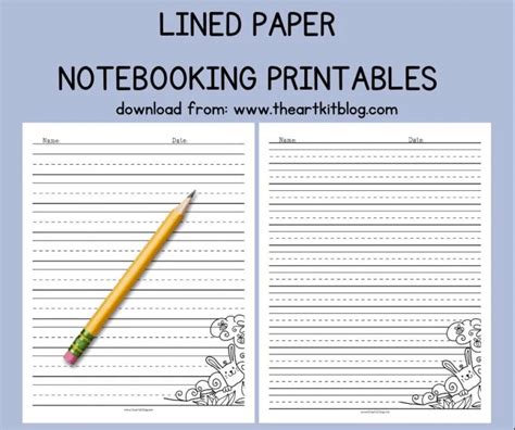 Image result for Spring Lined Writing Paper