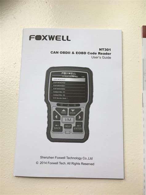 Image result for Foxwell 301 Scanner Intro