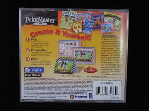 Image result for PrintMaster CD Graphics
