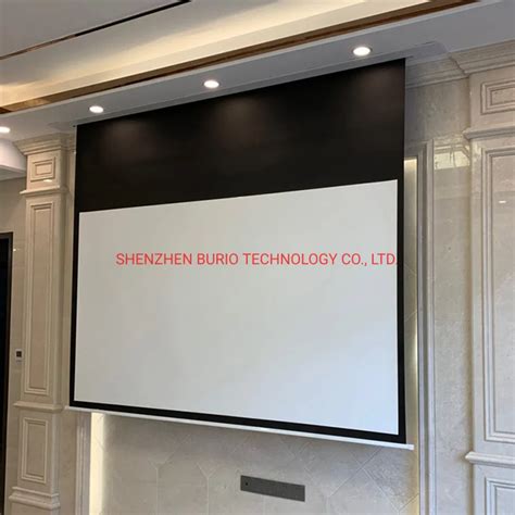 Image result for Ceiling Recessed Projector Screen