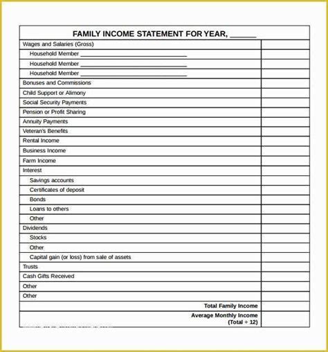 Image result for Simple Income Statement Examples