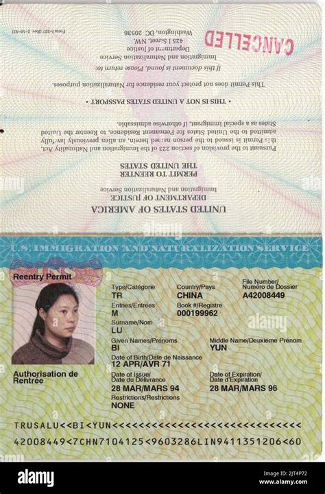 Image result for U.S. re-entry permit Application Process