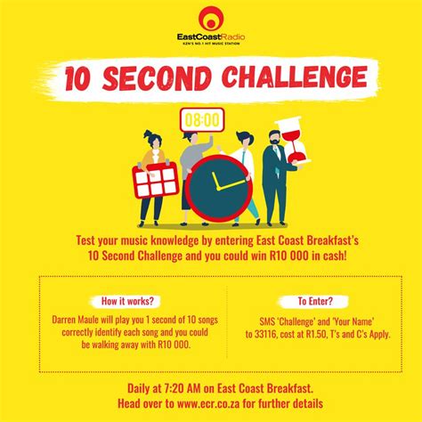 Image result for 10 Second Challenge