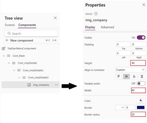 Image result for Power Apps. Navigation Menu