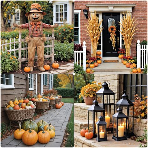 Image result for Fall Decorating Outside
