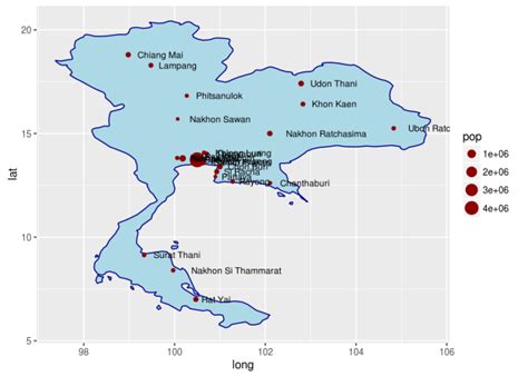 Image result for Adding Points to Ggplot Map