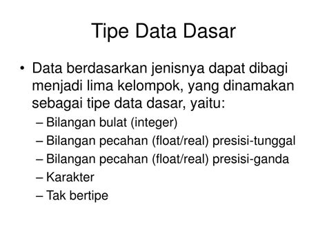 Image result for Tipe Data