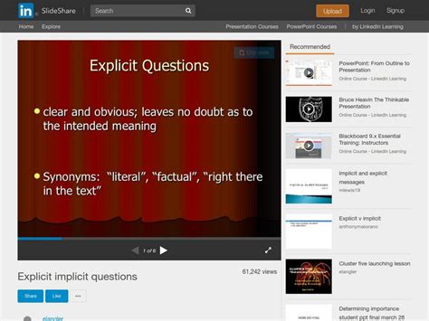 Image result for Implicit and Explicit Questions