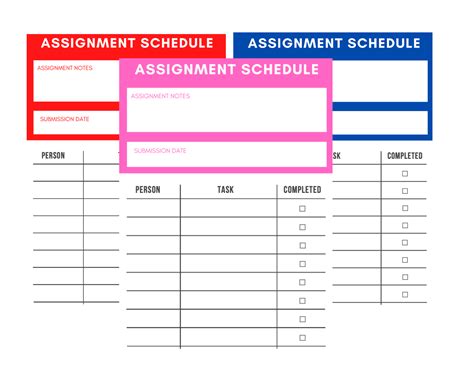 Image result for Scheduling Using the Assignment Method