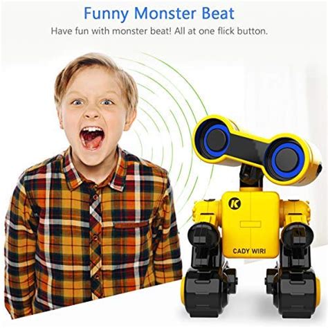 HBUDS Robot Toy Remote Voice Control, Programmable, Touch Sensing STEM ...