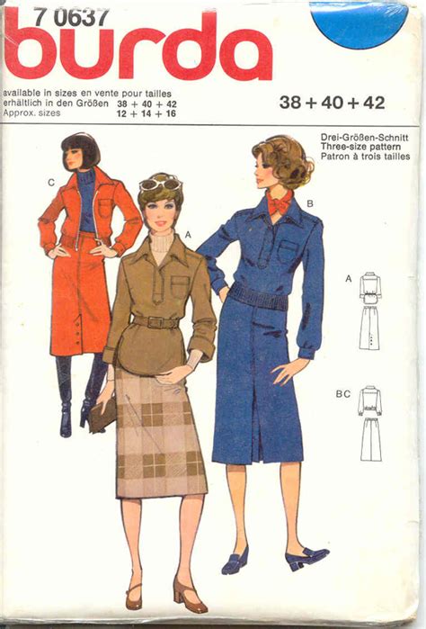 Image result for Old Burda Patterns