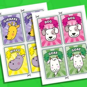 Image result for Large Memory Matching Cards