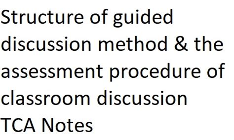 Image result for Guided Discussion Method