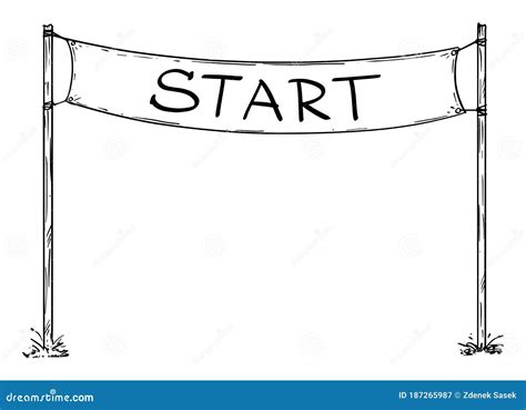 Image result for StartingLine Cartoon