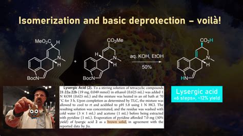 Theoretical LSD Synthesis in 7 Steps (Organic Chemistry)
