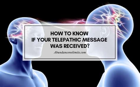 Image result for Telepathy Message