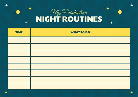 Image result for Nighttime Routine Strip