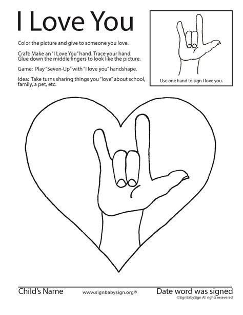 Image result for Sign Language Activity Worksheets