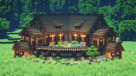 Image result for Medium Log House Minecraft Tutorial