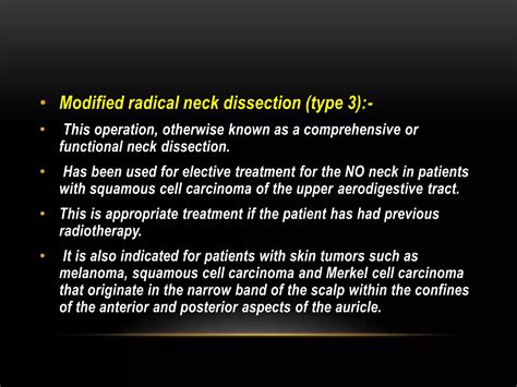 Image result for Types of Neck Dissection