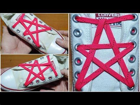 Image result for Shoe Lace Star Pattern Tutorial