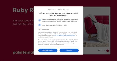 Image result for Ruby Red Color