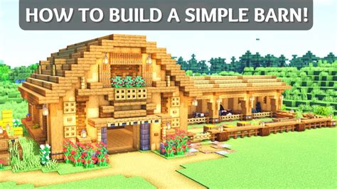 Image result for How to Build Minecraft Barns