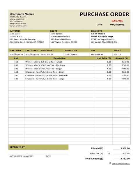 Image result for Create a Purchase Order Form